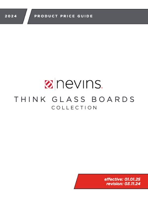 Think Glass Boards Price Guide | 1-800-231-2744