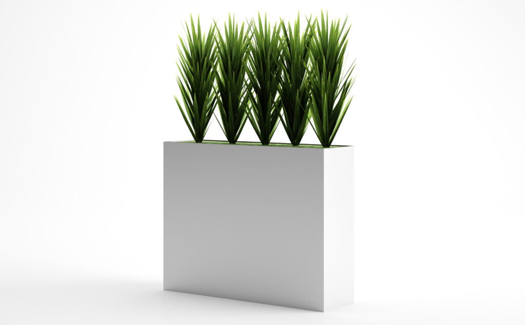 Discover Rubic Metal Planters by Nevins Office Furniture