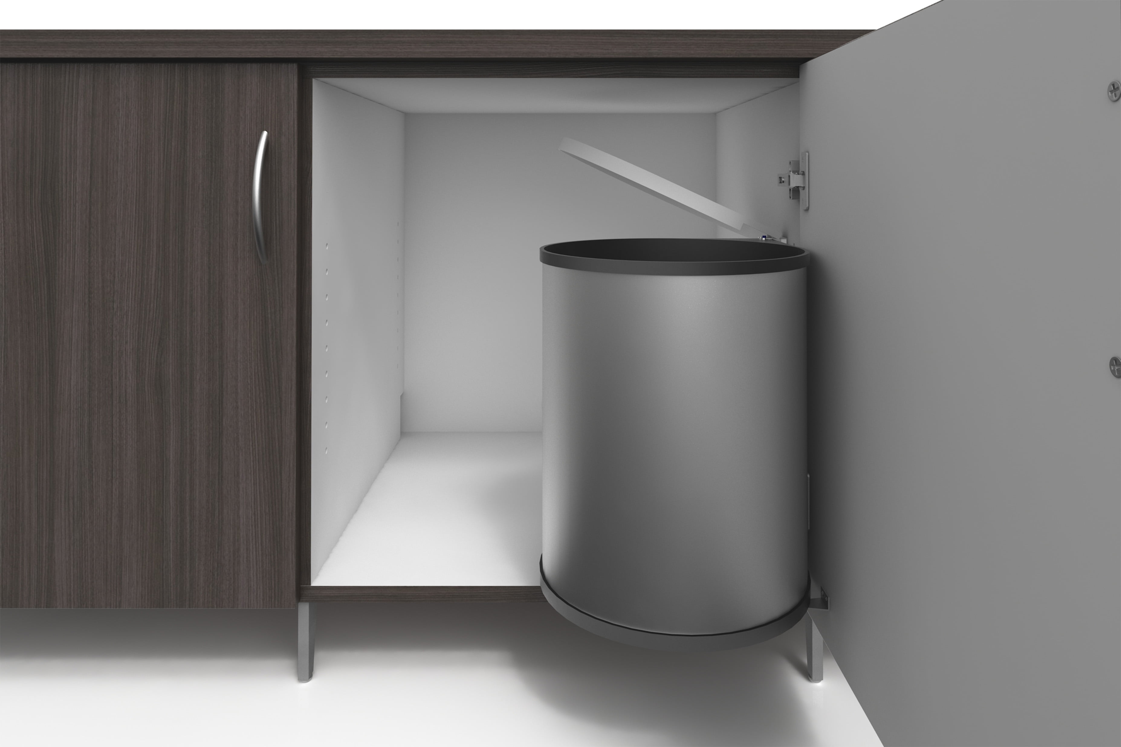 Electronic Storage Credenza Library | Nevins Office Furniture | 1-800 ...